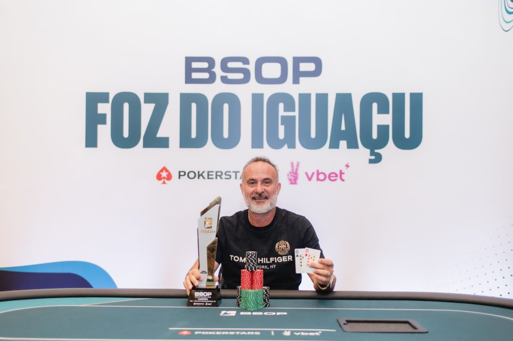Fábio Sanchez Wins the BSOP Foz 1-Day High Roller